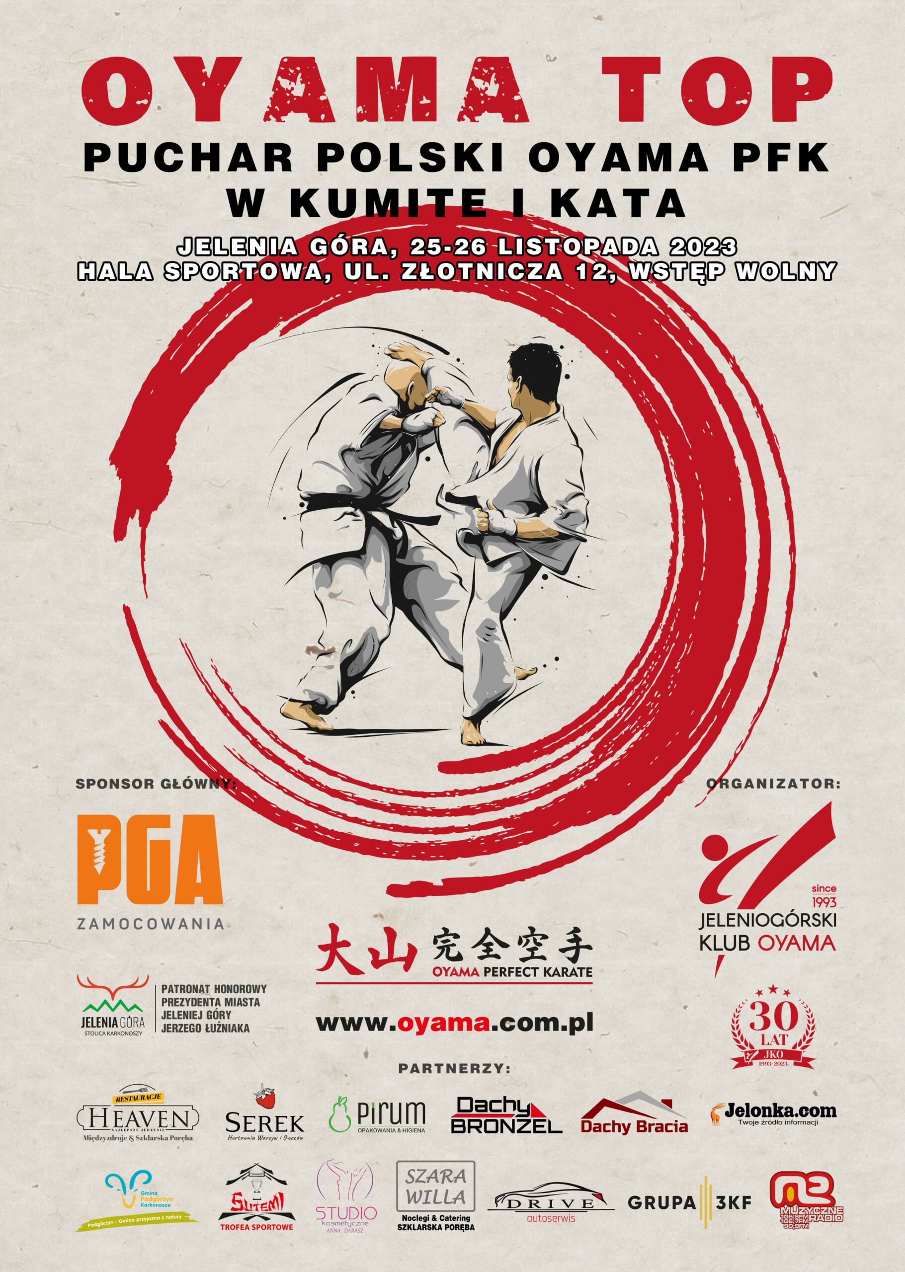 Puchar Polski OYAMA TOP - Jelenia Góra, 25-26.11.2023r. - oyama